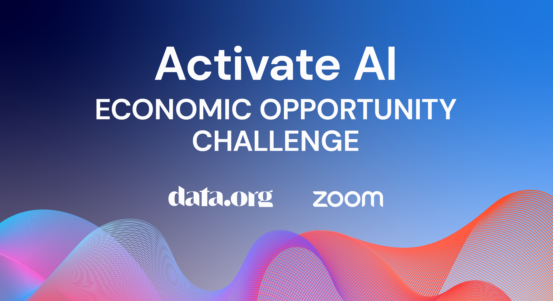 Activate AI: Economic Opportunity Challenge - data.org